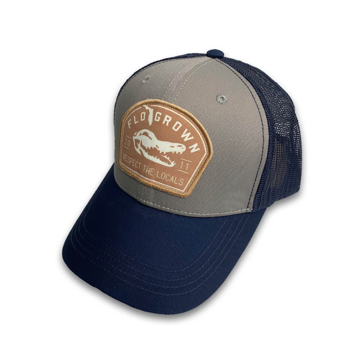 Gator Skull "Respect The Locals" Hat