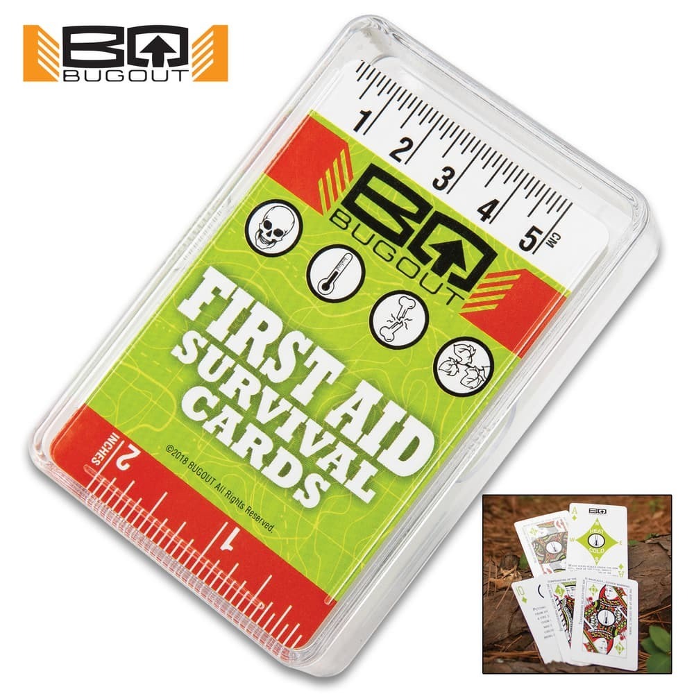First Aid Survival Playing Cards