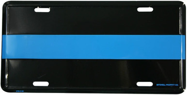 Thin Blue Line License Plate