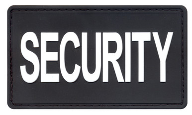 Security PVC Patch with Hook Back