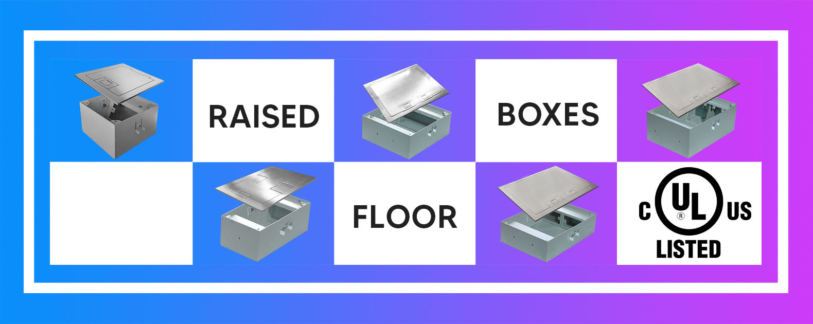 Floor Box - For raised and concrete floors