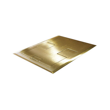 Brass cover plate - Floor box outlets