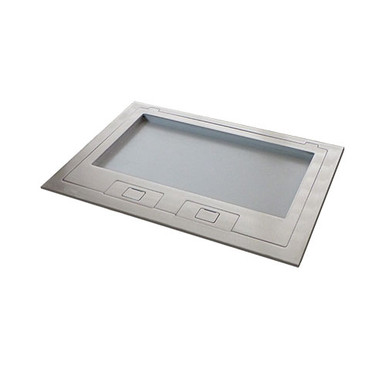 BC4SRN - Stainless Steel floor box cover - Recessed top and straight ...