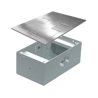 Electrical boxes for wood floors