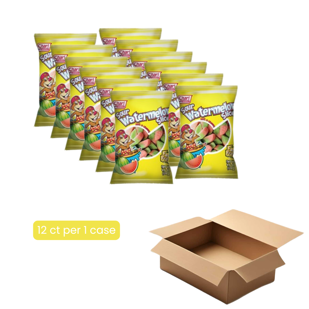 Sour Watermelon Slices - 12ct per 1 case - Taste of Nature