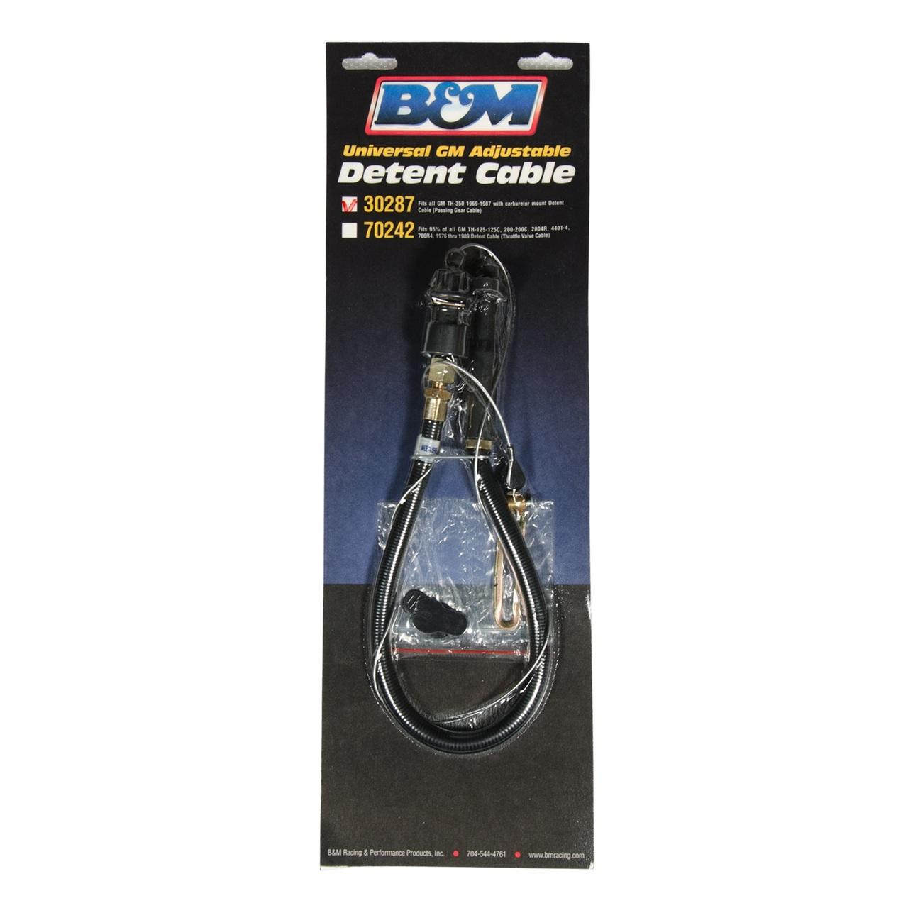 B&M | BM-30287 | Automatic Transmission Detent Cable