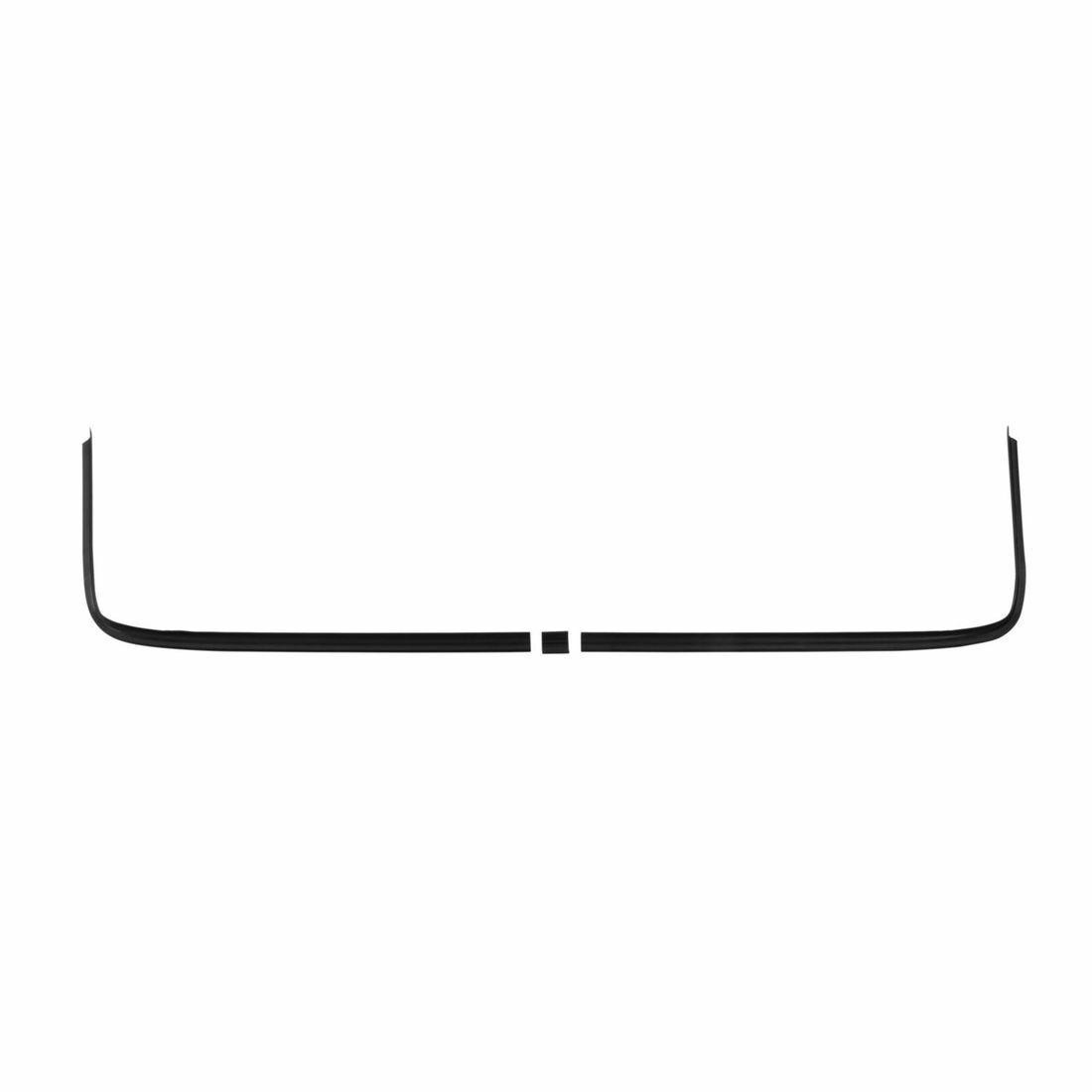 Trim Parts 1966-67 GM A-Body 2-Door Hardtop 3-Piece Rear Window Trim ...
