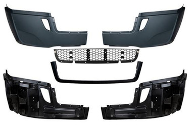Freightliner Cascadia Bumper Without Fog Light Holes 2018 & UP
