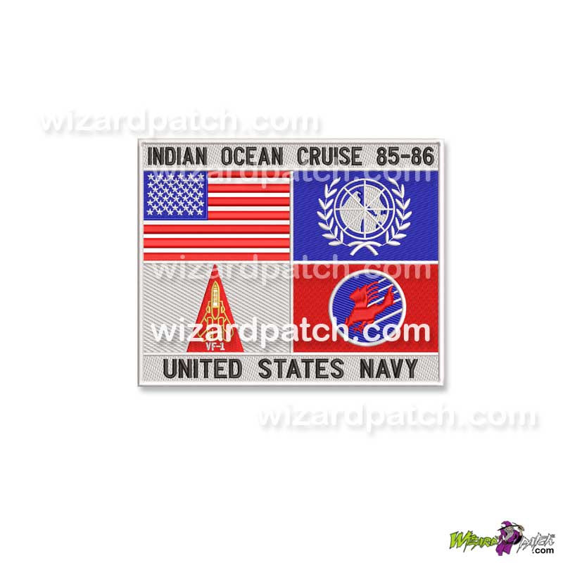 top-gun-complete-g1-flight-jacket-embroidered-patch-set - Wizard Patch