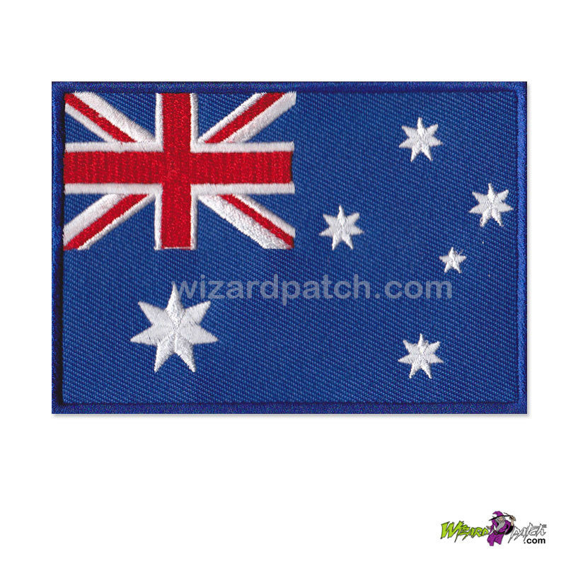 AUSTRALIAN FLAG PATCH - Wizard Patch