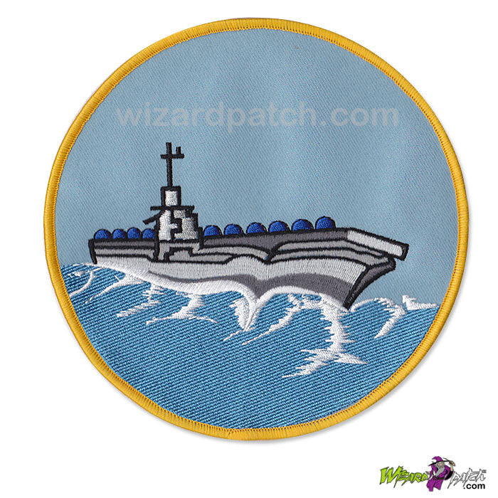 TOP GUN CVA-34 ORISKANY G1 Jacket Patch - Wizard Patch