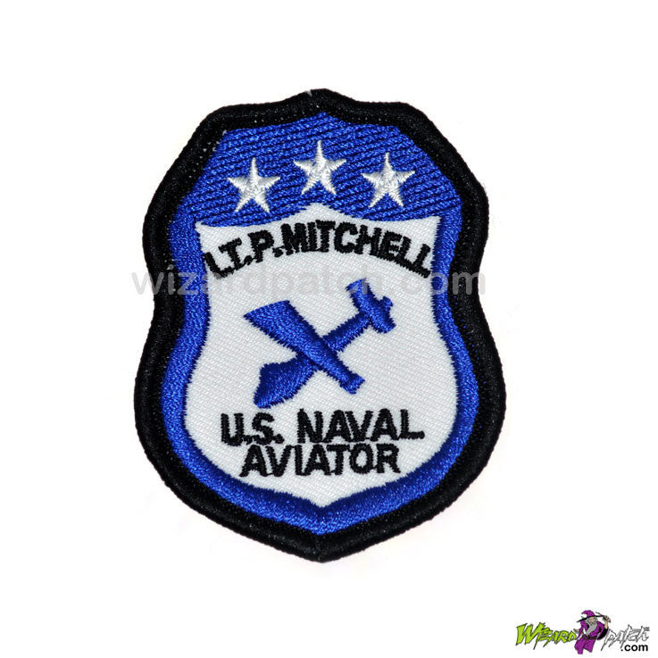 TOP GUN LT. P. Mitchell G1 Jacket Patch - Wizard Patch