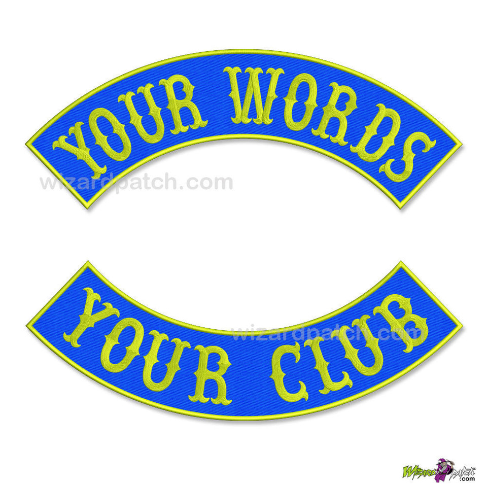 Custom Top & Bottom Rockers - 14 CHARACTER LIMIT