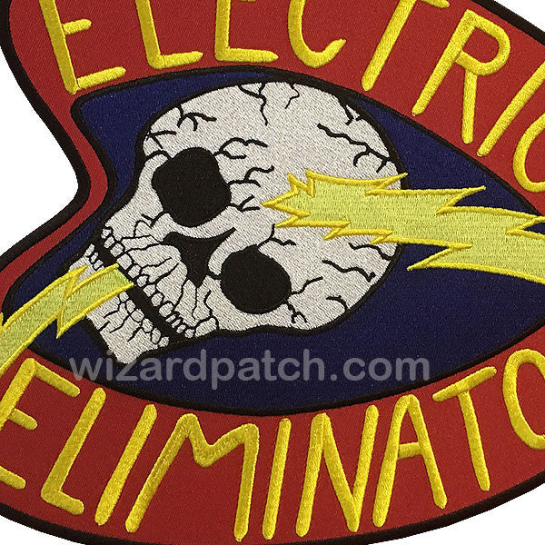 ELECTRIC ELIMINATORS, THE WARRIORS MOVIE LARGE VEST PATCH 10" - Wizard ...