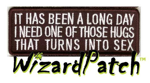 LONG DAY FUNNY PATCH - Wizard Patch