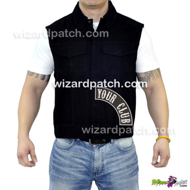 LEFT SIDED CUSTOM INVERTED ROCKER - Wizard Patch