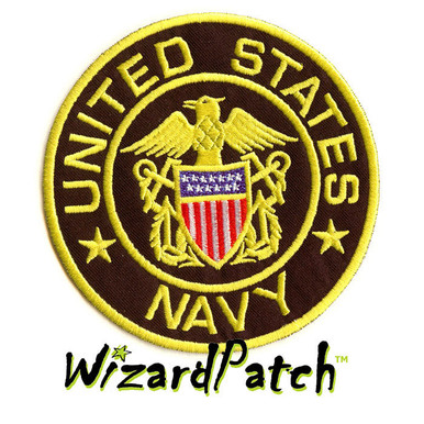 USN PATCH 4" - Wizard Patch