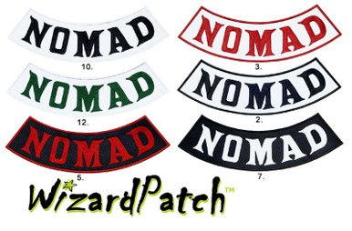 MAYANS "STYLE" NOMAD EMBROIDERED ROCKER BADGE