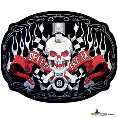 SPEED FREAK 4" BIKER PATCH - Wizard Patch