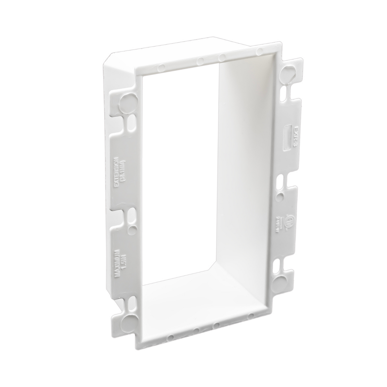 Three Gang Extension Box Switch & Outlet Deep Electrical Box Ring