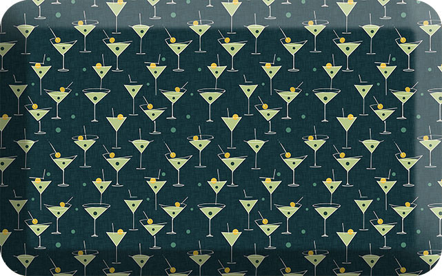 Designer Comfort Mat Happy Hour