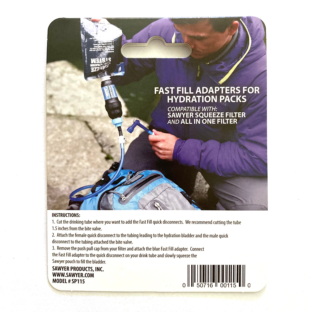 Fast Fill Adapters for Hydration Packs | Litesmith