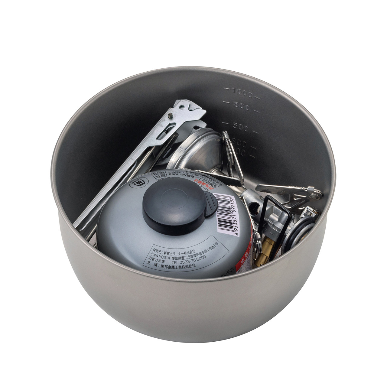 SOTO 1100ml Ultralight Titanium Pot | Litesmith