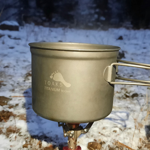TOAKS 900ml D115mm Titanium Pot | Litesmith