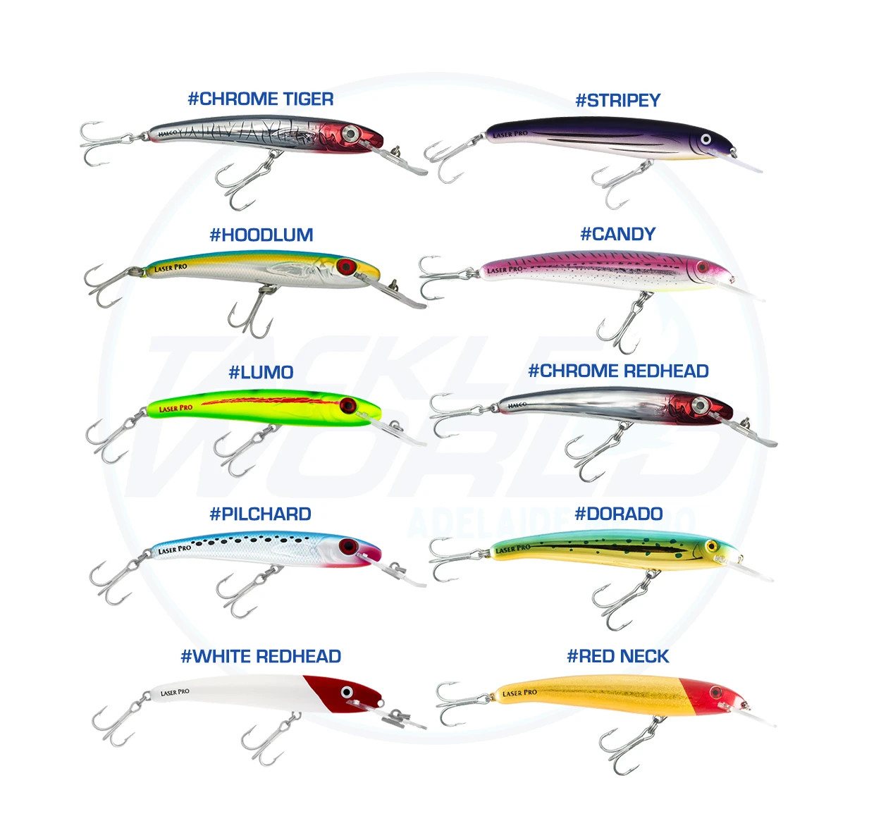 Halco Laser Pro 190DD Hard Bodied Fishing Lures