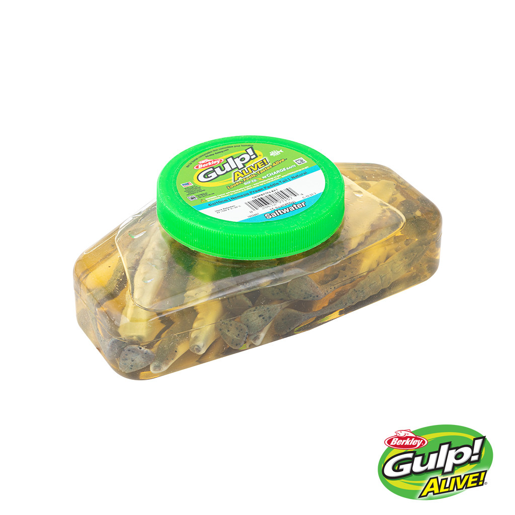 Berkley Gulp Alive Tub Nemesis Prawn Paddle Tail 4 Inch - Tackle World ...