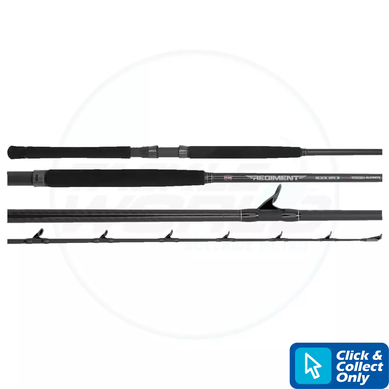 Penn Regiment Black Ops II Overhead Rod - Tackle World Adelaide Metro