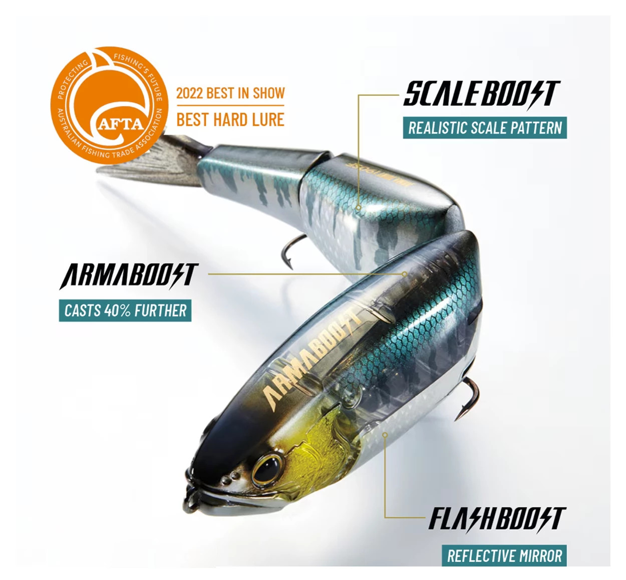 Shimano ArmaJoint Flash Boost 190SF Lure 190mm