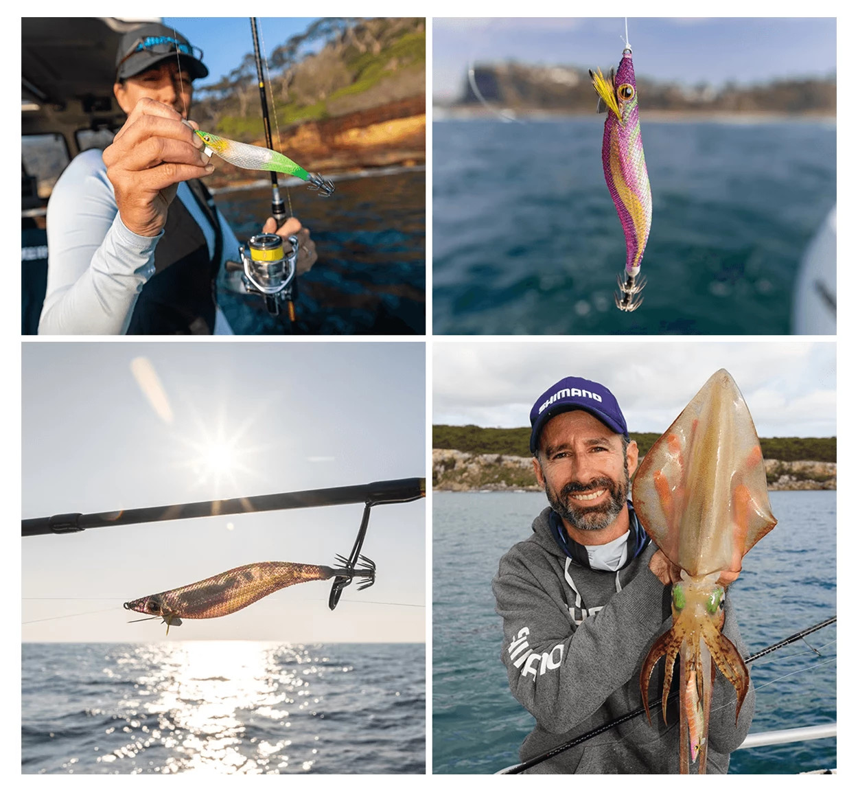 Shimano Sephia Clinch Long Appeal Jet Boost Squid Jig 3.0 - Tackle ...