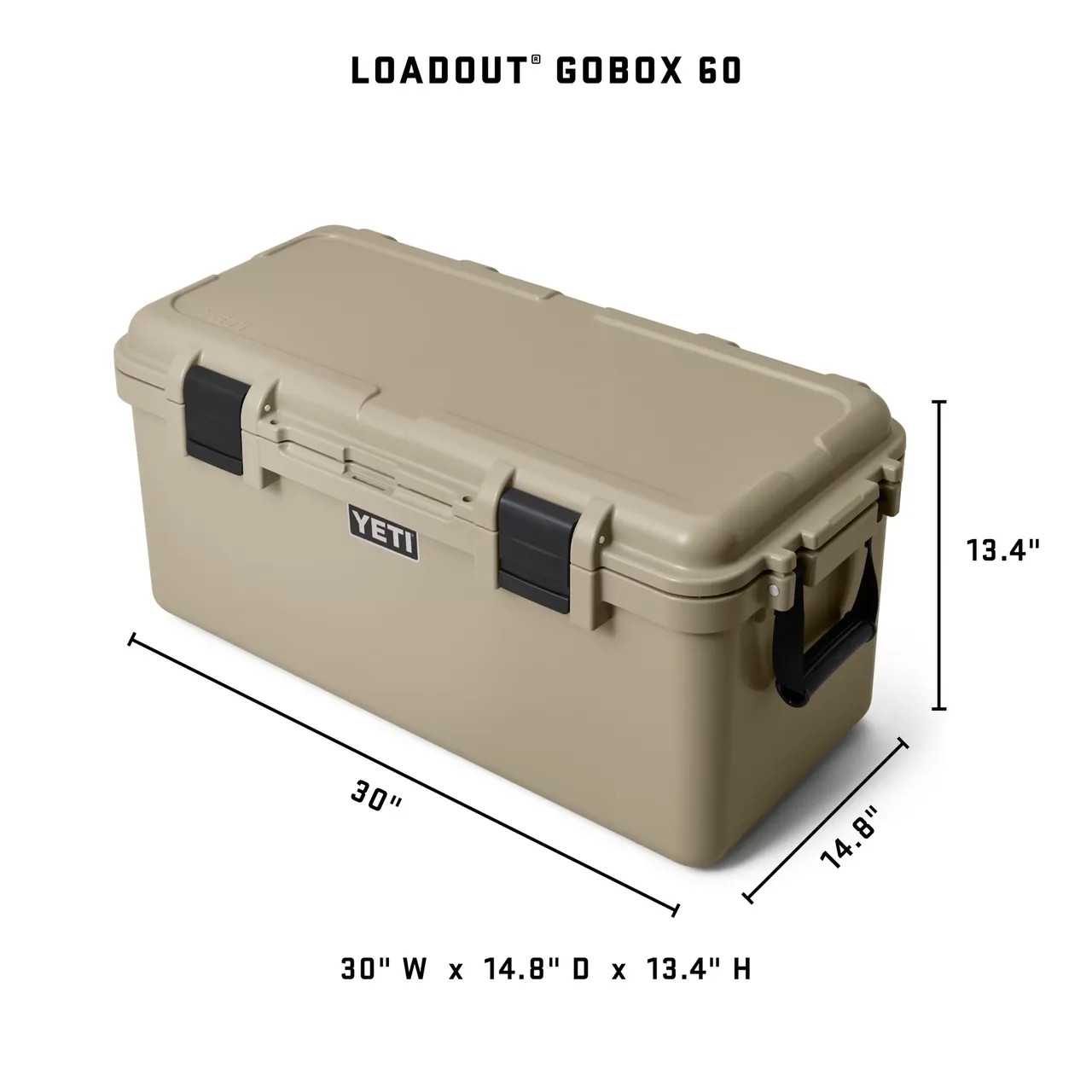 YETI LoadOut GoBox 60 Gear Cases - Tackle World Adelaide Metro