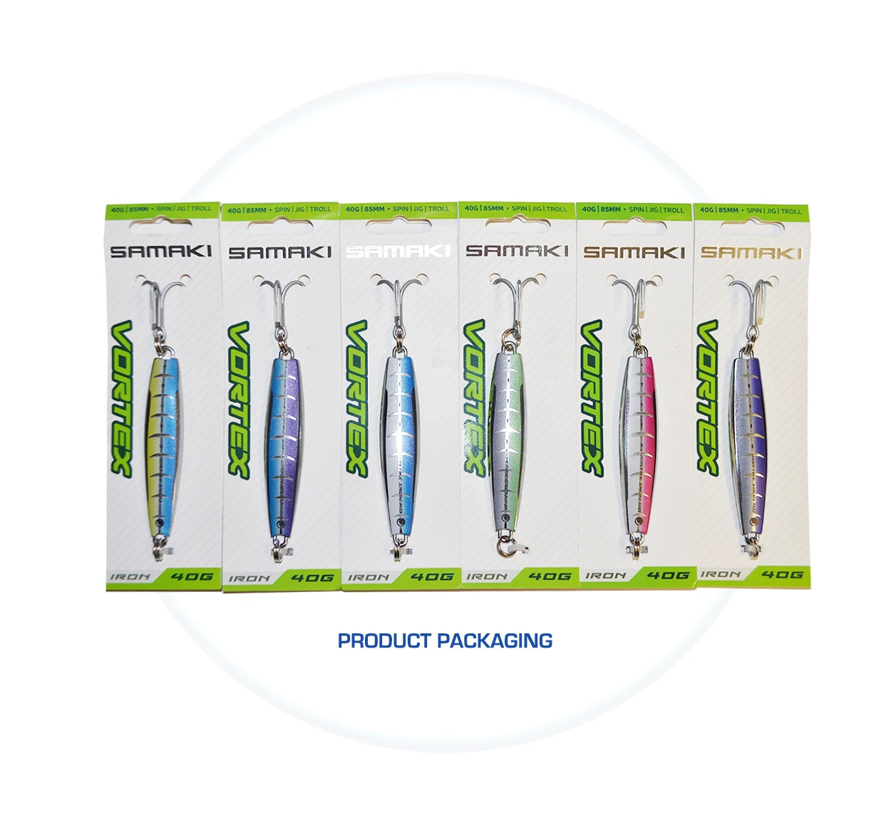 Samaki Vortex Iron Casting Metal Jig 40g - Tackle World Adelaide Metro