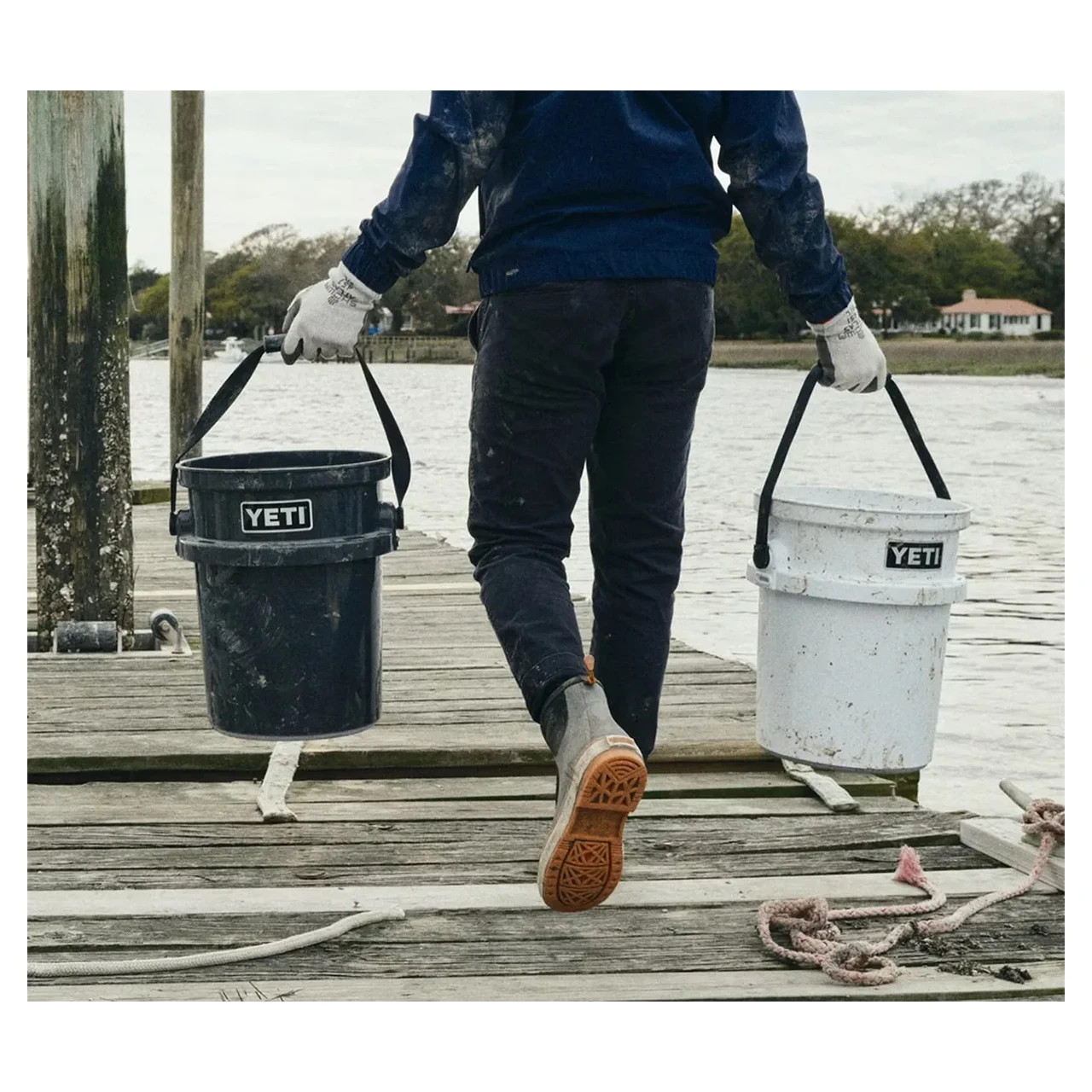 Yeti LoadOut Bucket 18.9L - Rescue Red - Tackle World Adelaide Metro