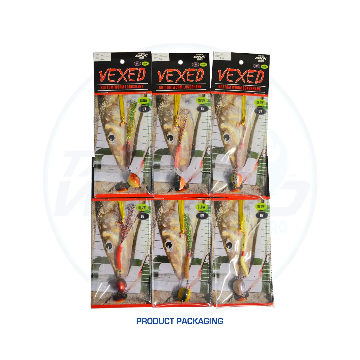 Vexed Bottom Worm Long Shank Fishing Lure 15g - Tackle World Adelaide Metro