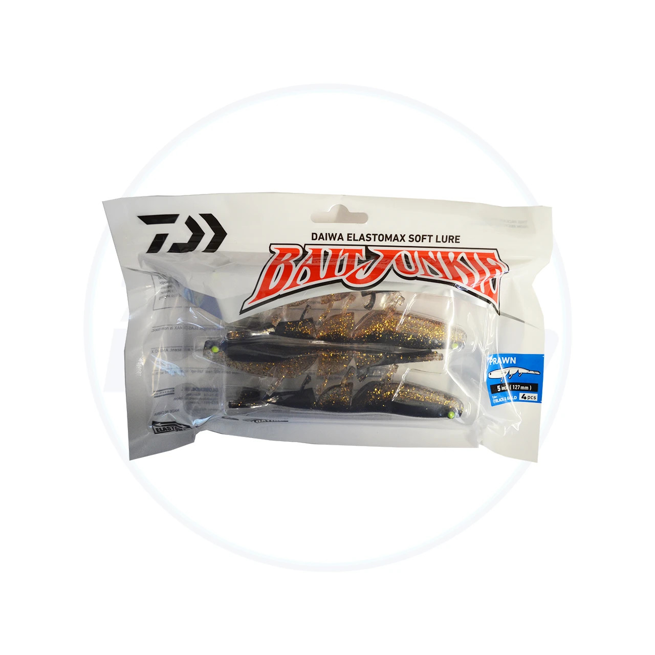 Daiwa Bait Junkie Prawn Soft Plastic Fishing Lure 5 Inch - Tackle World ...