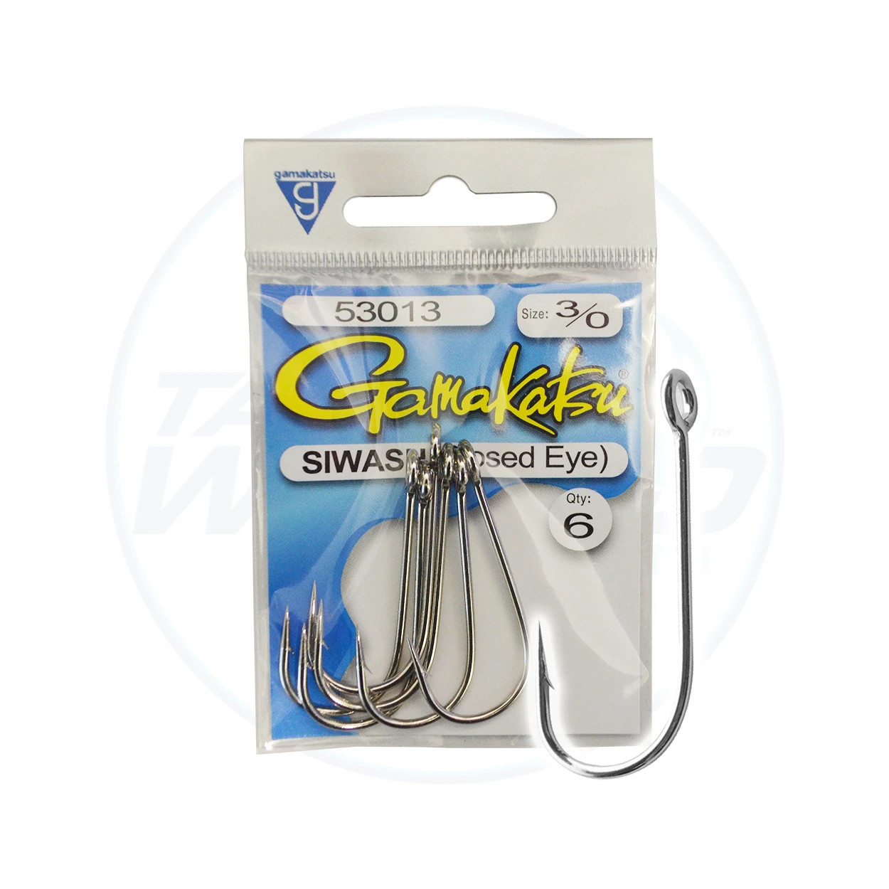 Gamakatsu Siwash (Closed Eye) Hooks - Tackle World Adelaide Metro