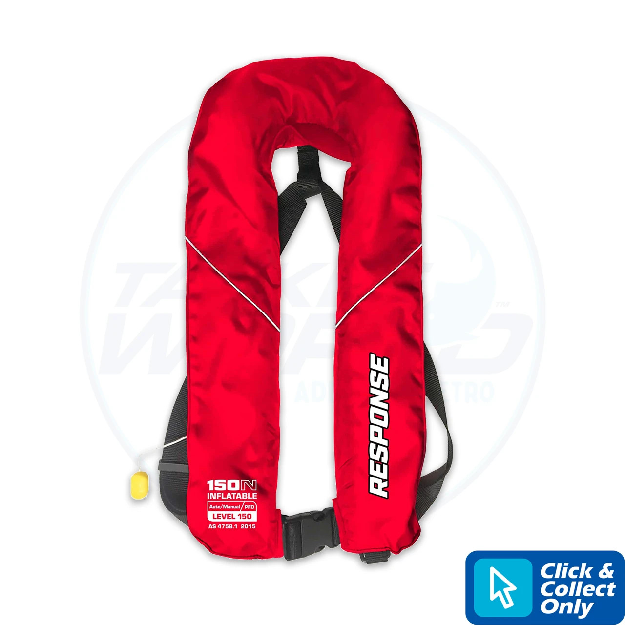 Response PFD Auto/Manual Inflatable Kids - Red - Tackle World Adelaide ...