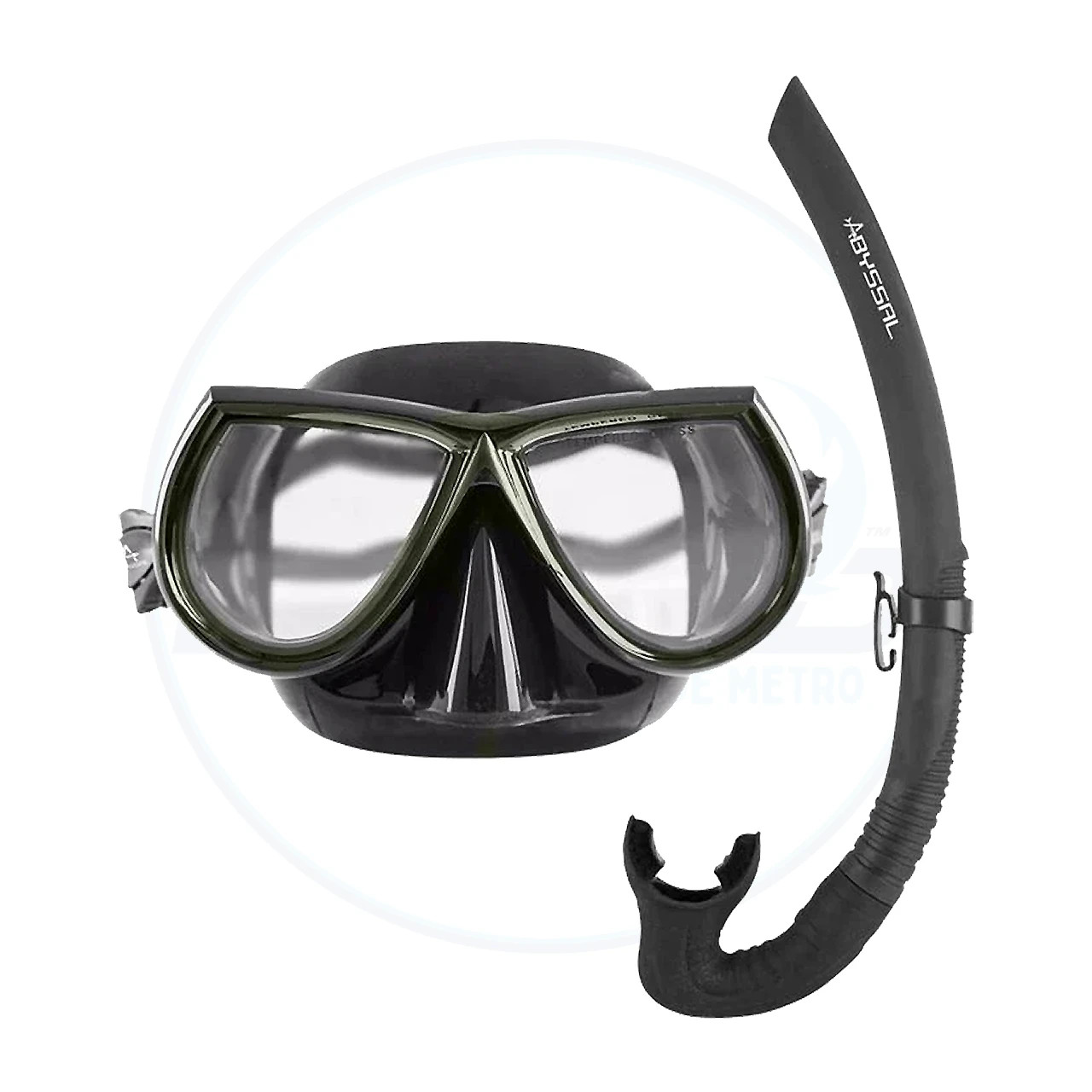 Cressi Spectre Mask & Snorkel Set - Black - Tackle World Adelaide Metro