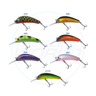 JJ's Stump Jumper Size 3 Fishing Lure 55mm - Tackle World Adelaide Metro