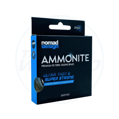 Nomad Design Ammonite Jigging Braid 300yds - Multi Colour - Tackle ...