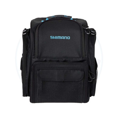 Shimano Large Backpack With Tackle Boxes - Black - Tackle World ...