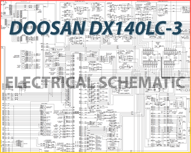 ELECTRICAL CIRCUIT DIAGRAM - DOOSAN DX140LC-3 SCHEMATIC
