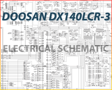 ELECTRICAL CIRCUIT DIAGRAM - DOOSAN DX140LCR-3 SCHEMATIC