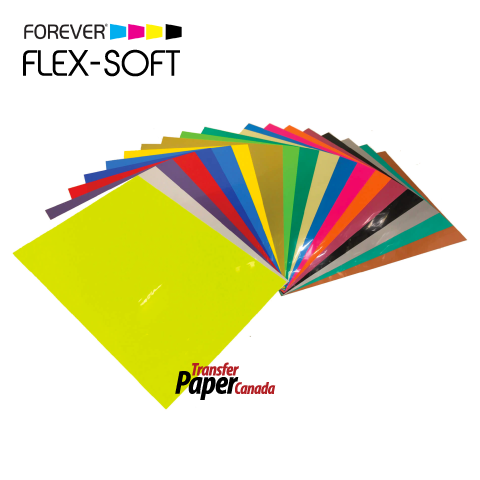 Forever® Flex-Soft Heat Transfer Vinyl Sheets