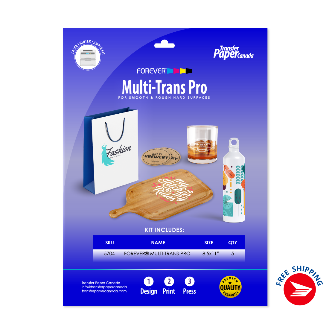 Digital Transfer and Printing Supplies | Transfer Paper Canada