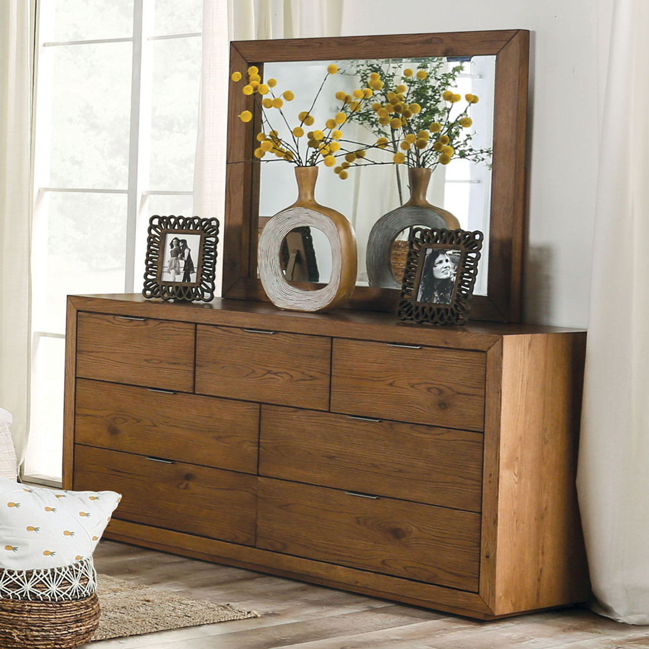 Light walnut dresser store