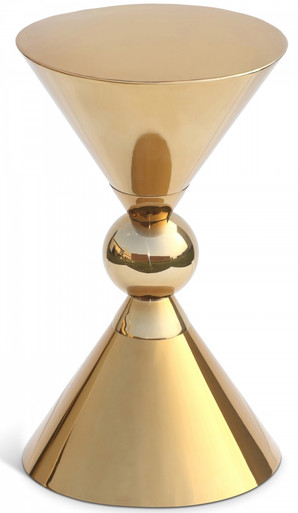 Malia End Table Gold